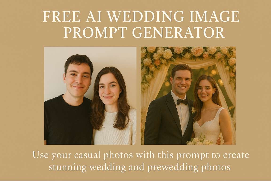 Free AI Wedding Image Prompt Generator